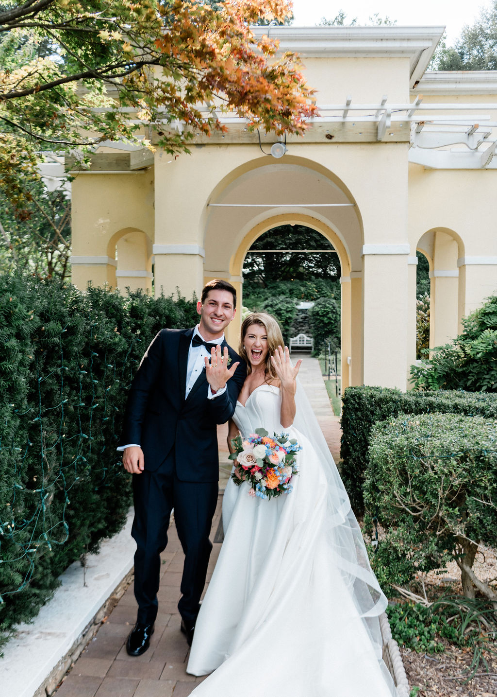 Garden Party Wedding at Airlie | Outdoor Virginia Wedding | Logan & Ben